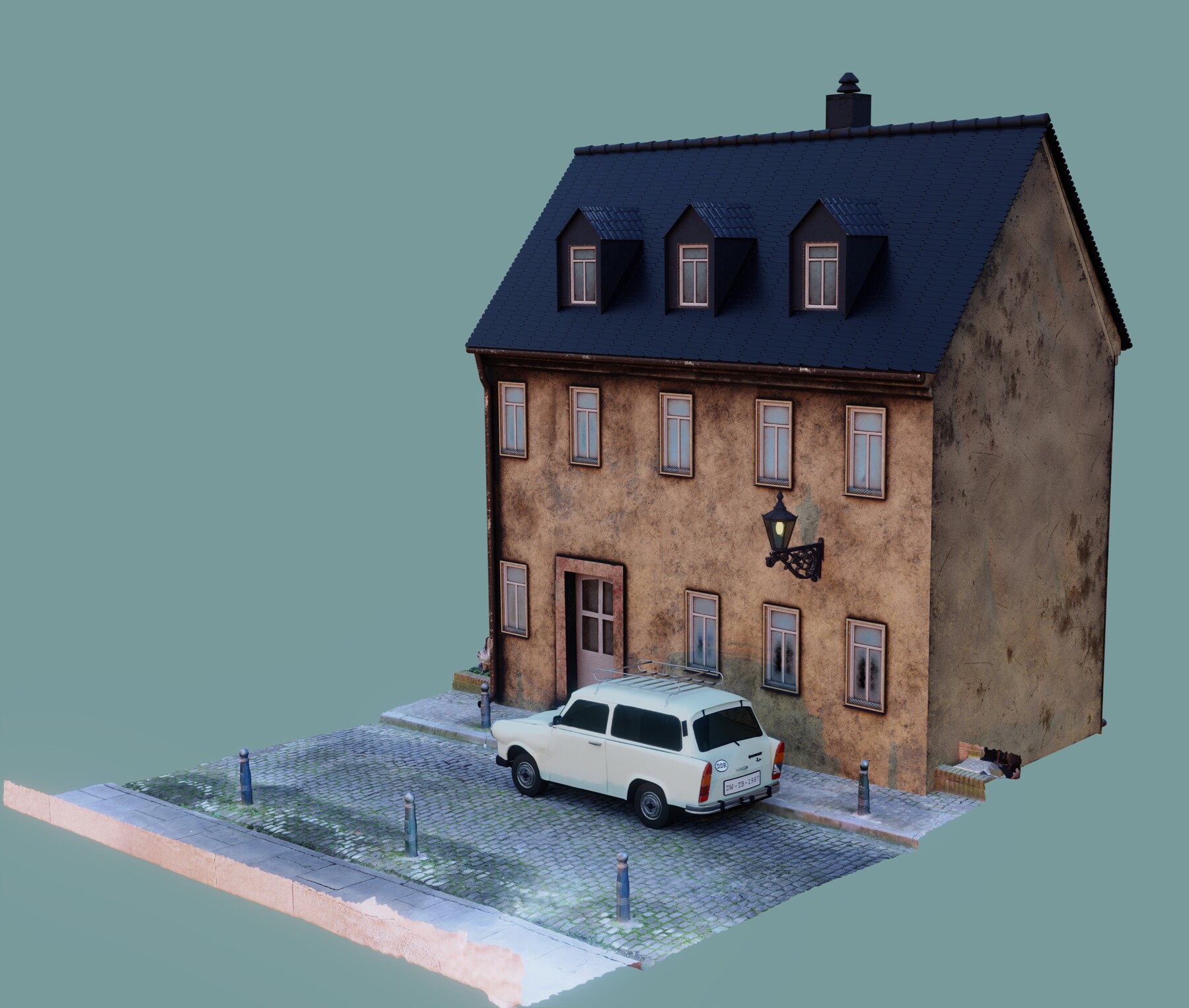 ArtStation - House - city style asset | Game Assets