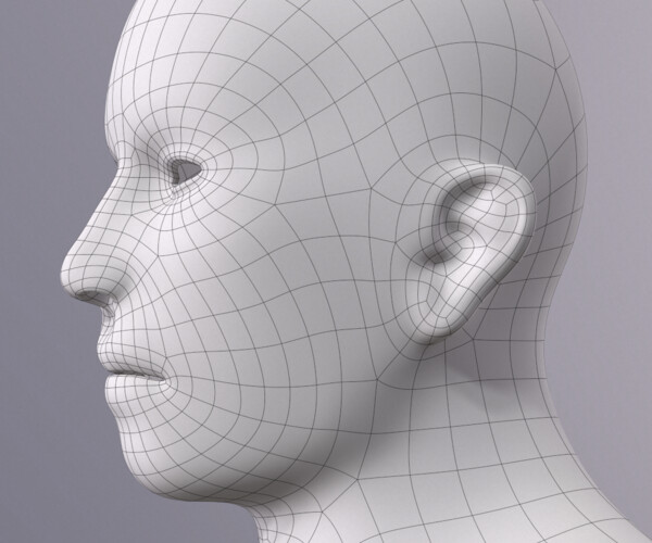 ArtStation - Lowpoly Human Base Mesh | Game Assets