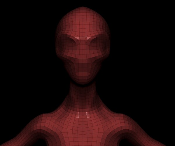 ArtStation - Alien Base Mesh | Resources