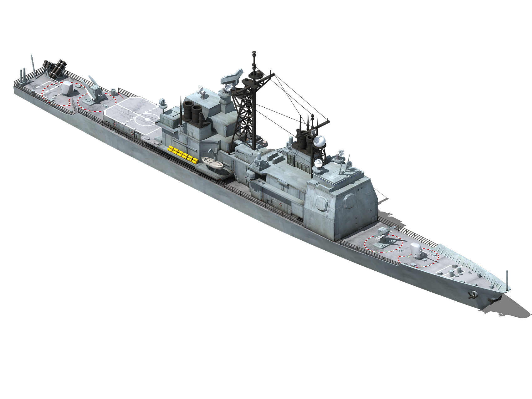 ArtStation - Future World - Cruiser 02 | Game Assets