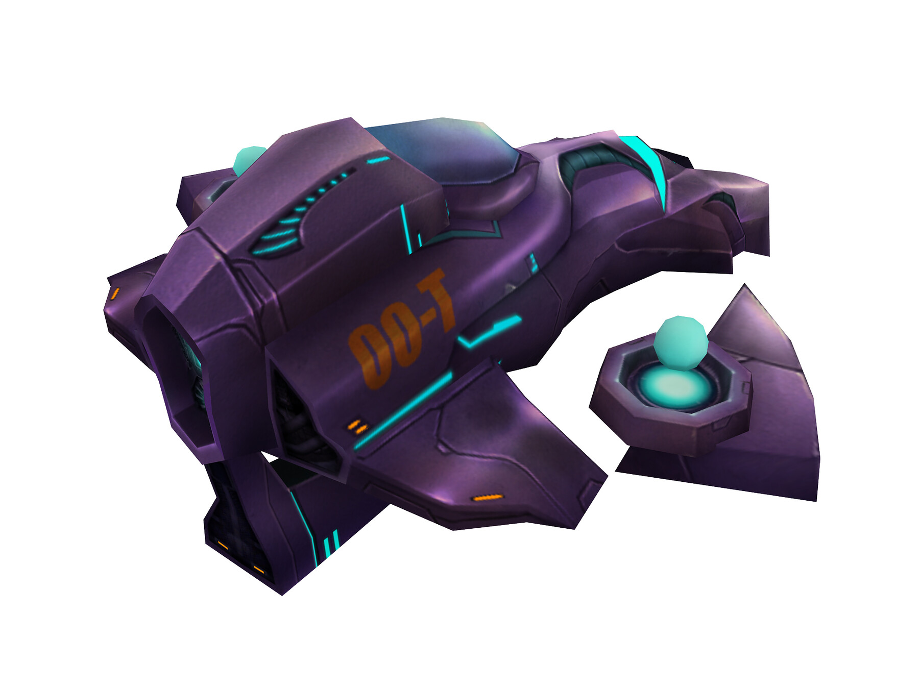 ArtStation - Small attack ship 02 | Game Assets