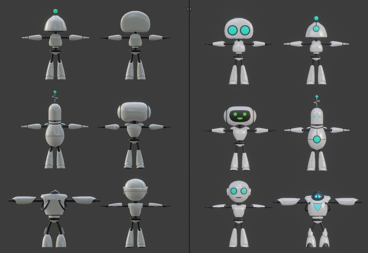 ArtStation - Robot KIT | Game Assets