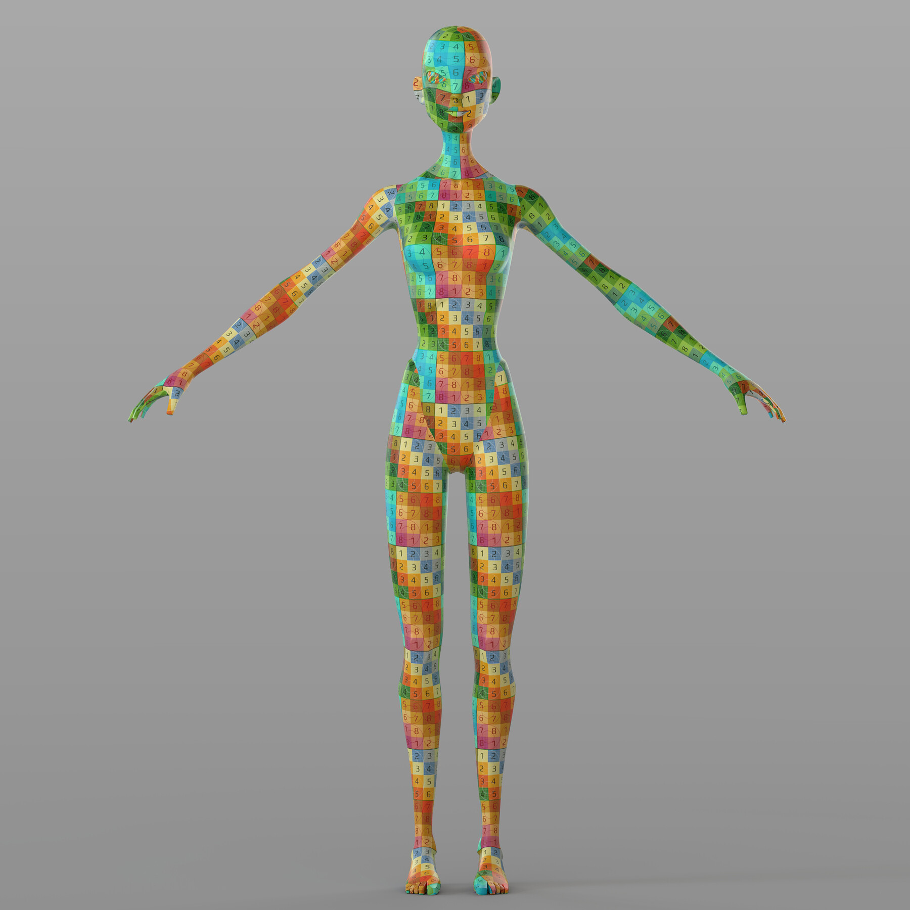 ArtStation - Stylised Female Base | Resources