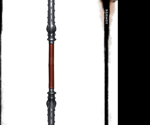 ArtStation - Weapon - Stick 005 | Game Assets