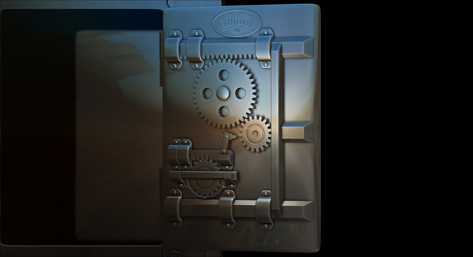 ArtStation - Money Box, reproduction of Safe Rhino IronWorks Model ...