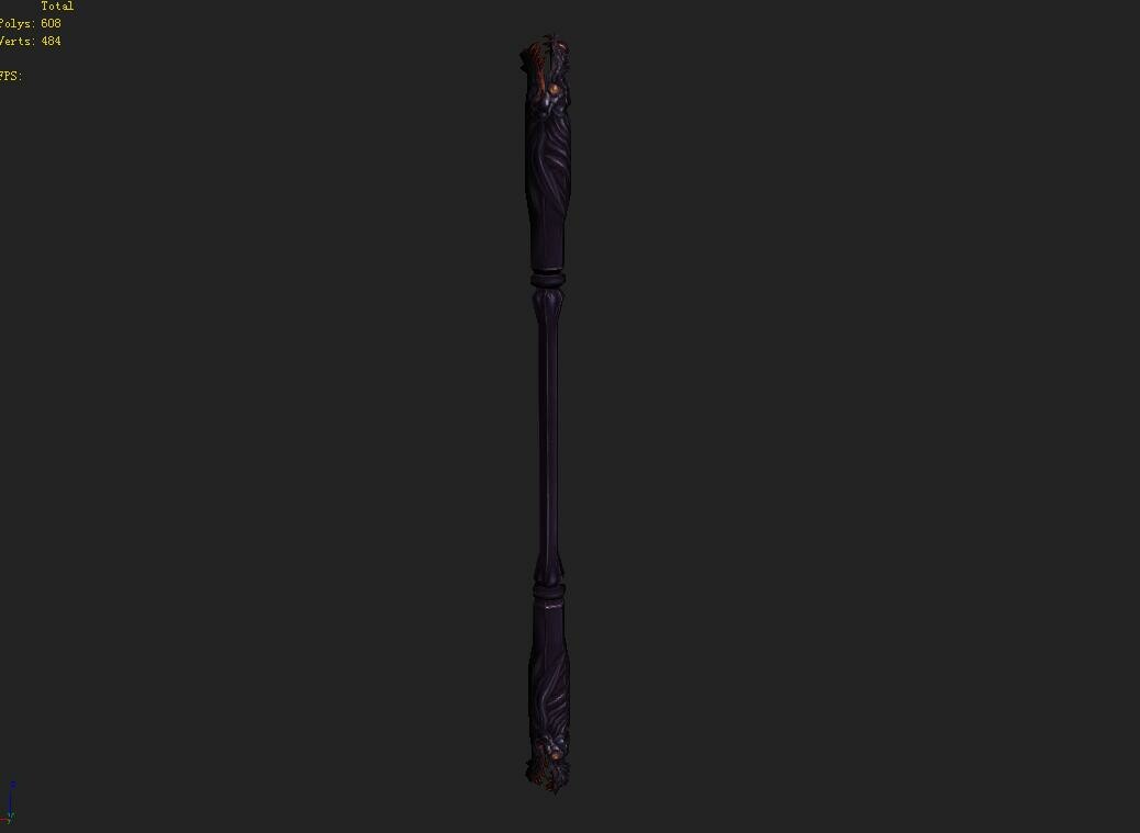 ArtStation - Weapon - Stick 014 | Game Assets