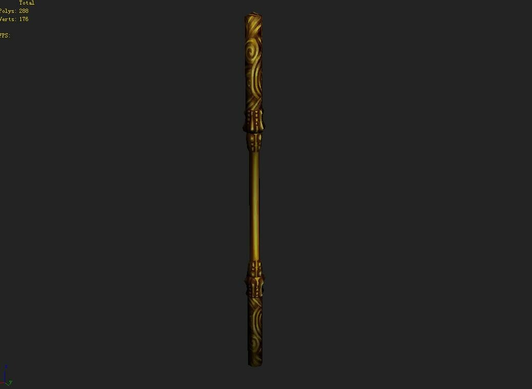 ArtStation - Weapons - Stick 015 | Game Assets