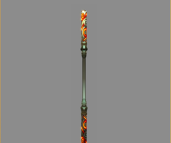 ArtStation - Weapon - Stick 016 | Game Assets