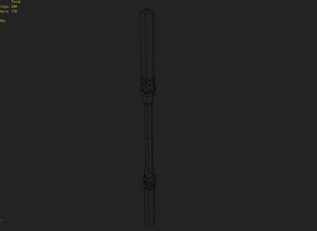 ArtStation - Weapon - Stick 016 | Game Assets