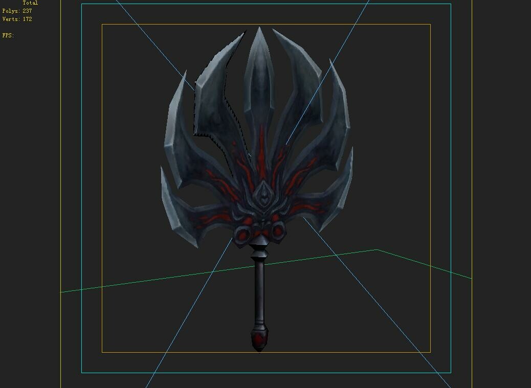 ArtStation - Weapons - Fan 002 | Game Assets