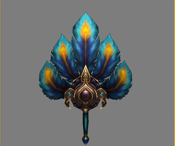 ArtStation - Weapons - Fan 008 | Game Assets