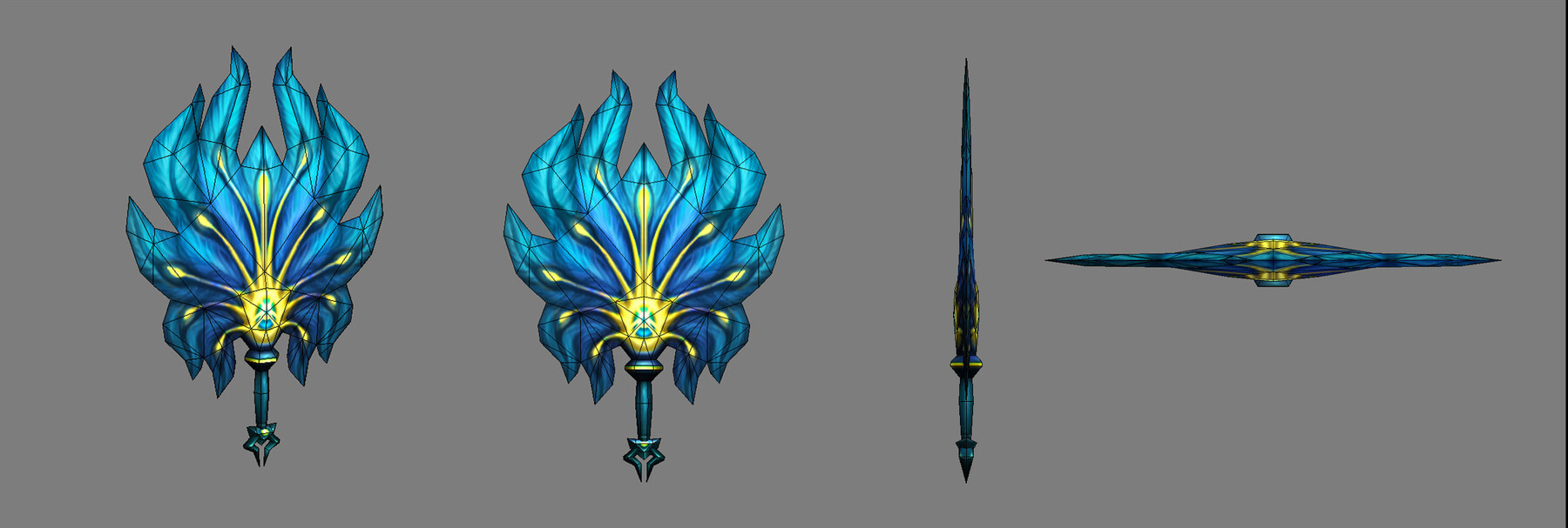 ArtStation - Weapons - Fan 010 | Game Assets