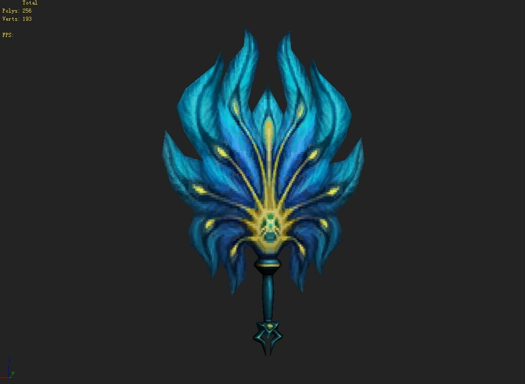 ArtStation - Weapons - Fan 010 | Game Assets