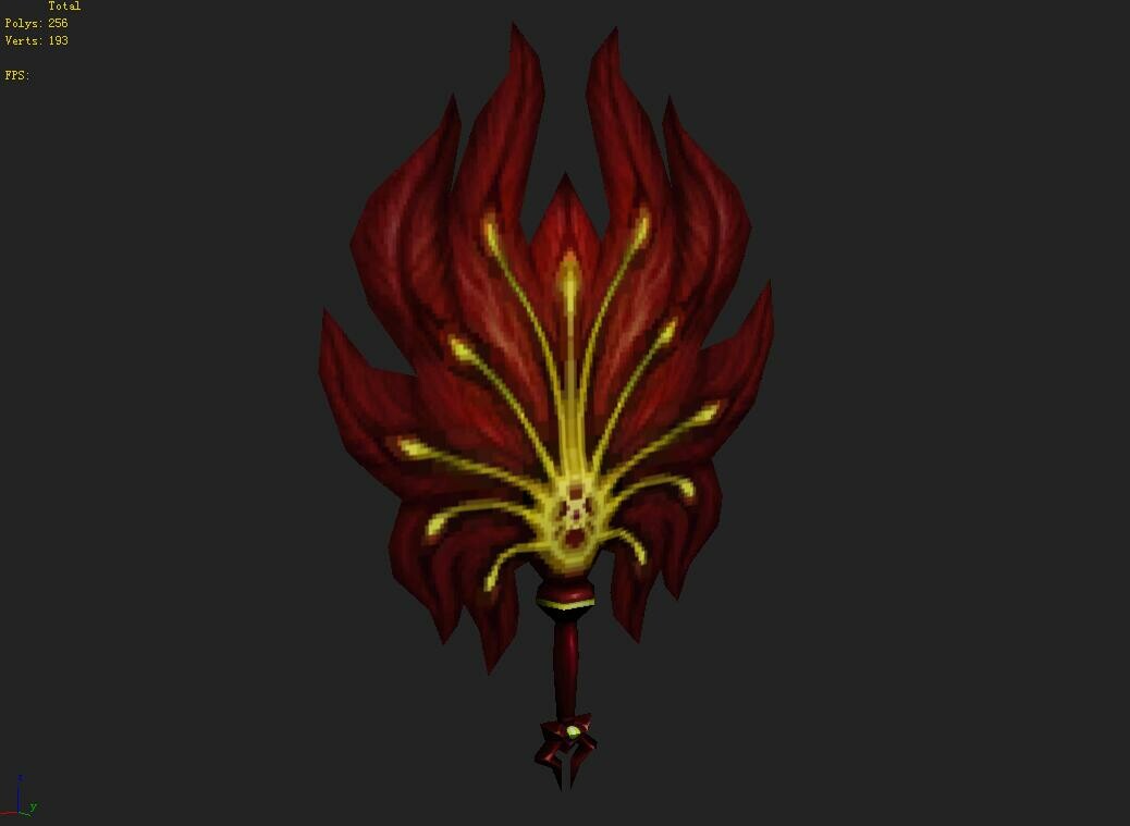 ArtStation - Weapon - Fan 011 | Game Assets