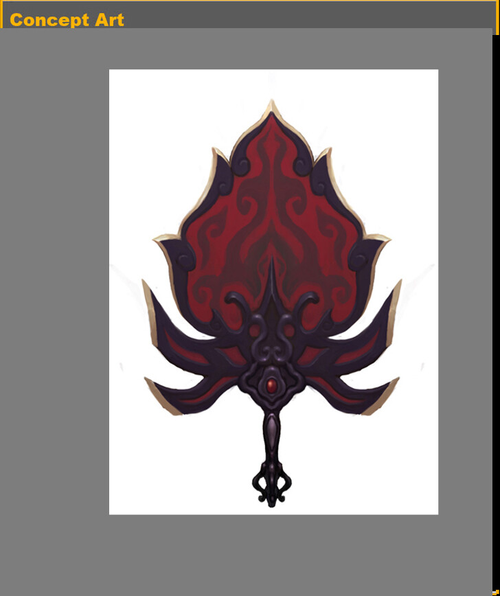 ArtStation - Weapons - Fan 012 | Game Assets