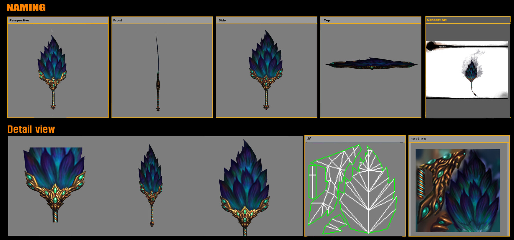 ArtStation - Weapons - Fan 013 | Game Assets