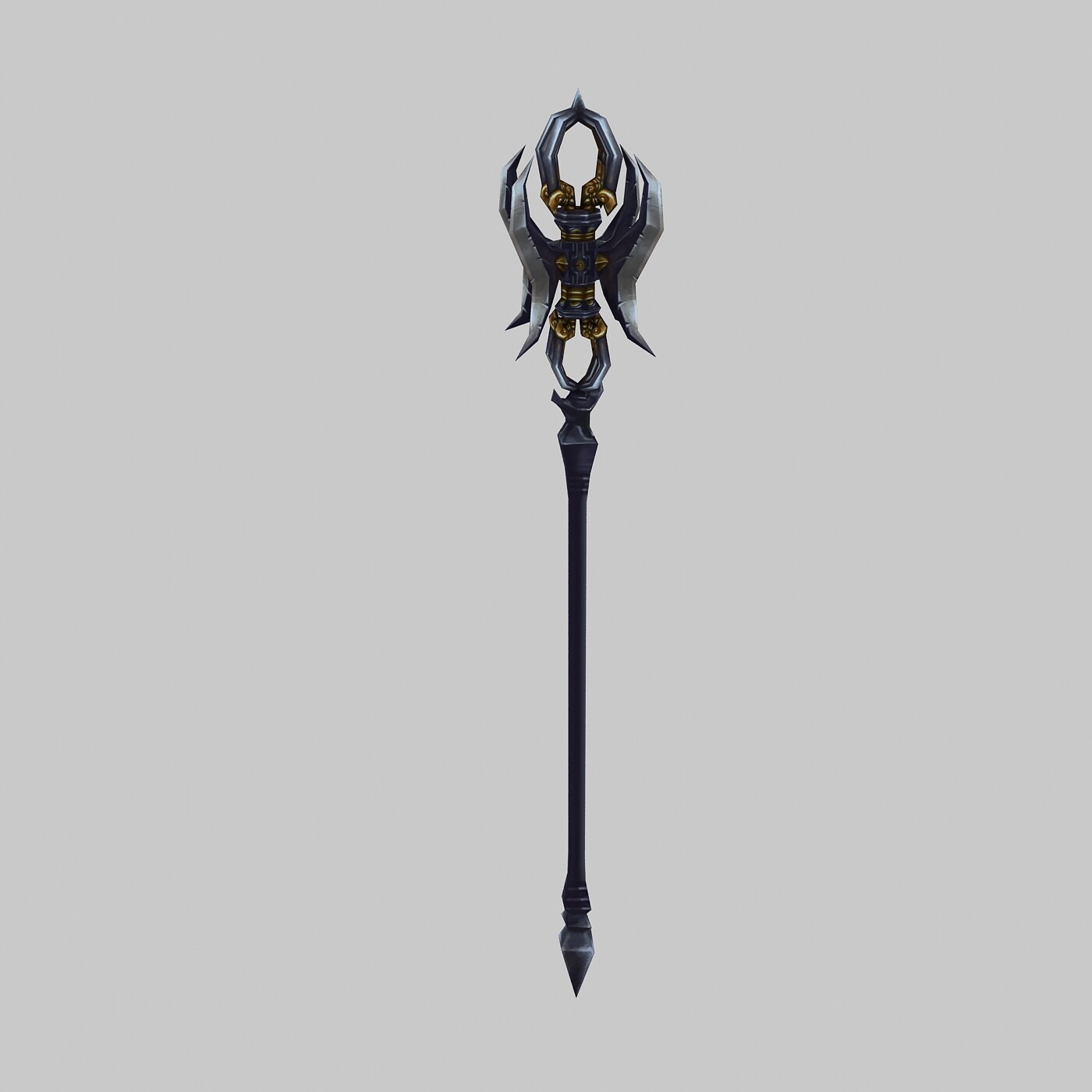 ArtStation - Weapons - Staff 02 | Game Assets
