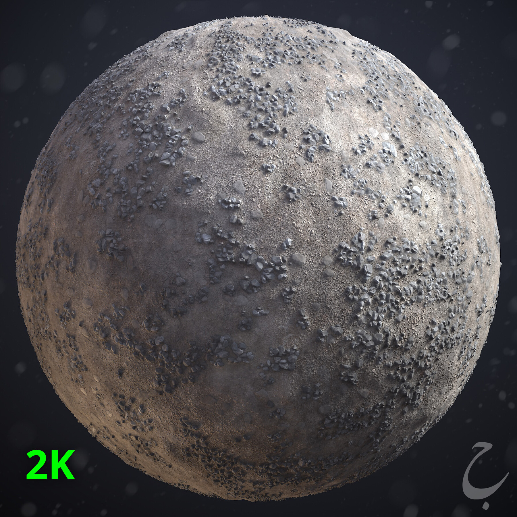 ArtStation - 4 Seamless Dirt & Concrete Textures 2K _ Vol 01 | Game Assets