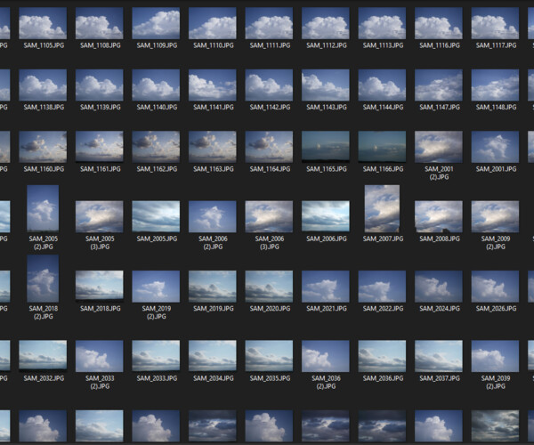 ArtStation - Handsome Clouds vol.2 1320 Photo Reference Pictures ...