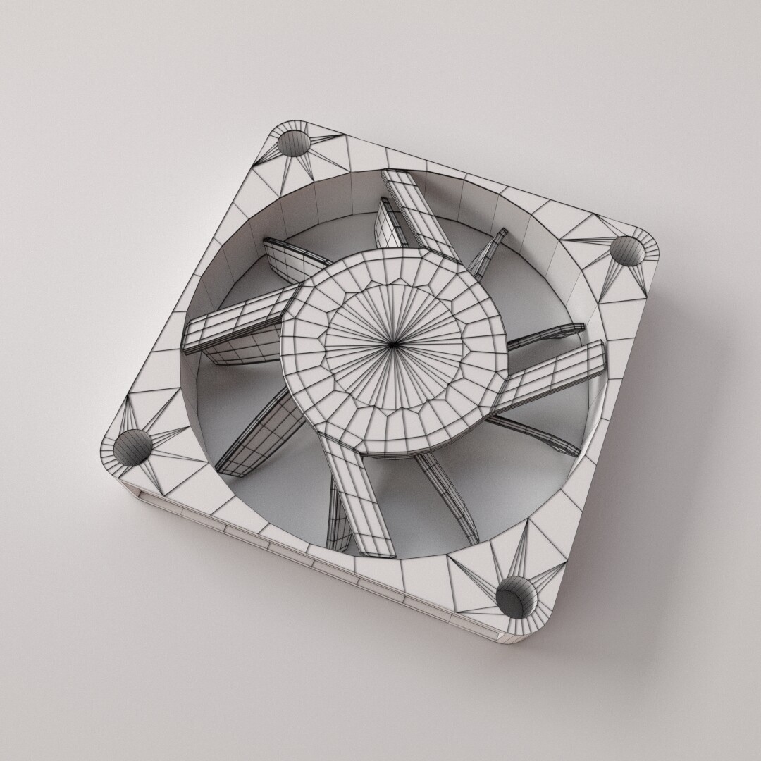 ArtStation - Cooler Fan | Game Assets