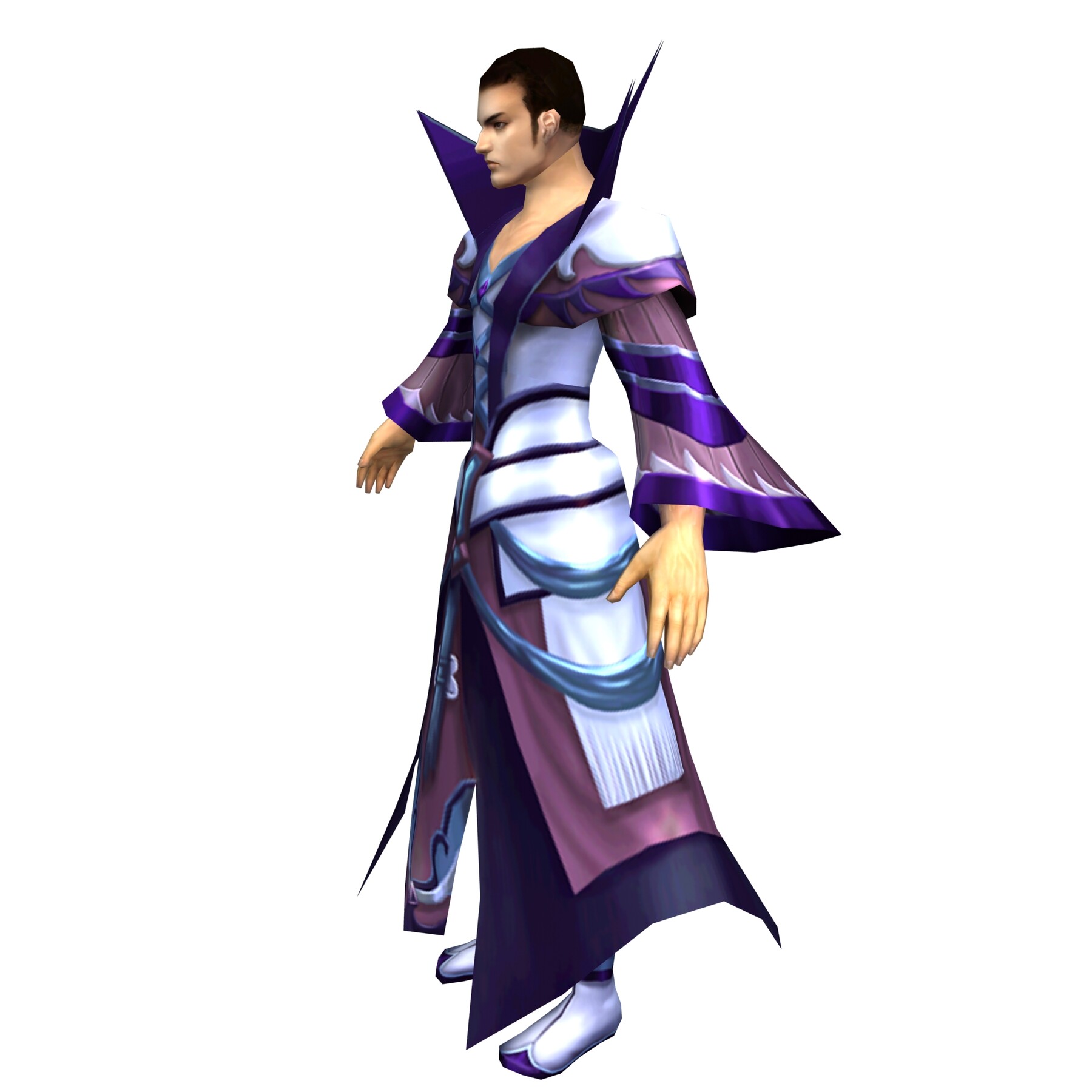 ArtStation - Game 3D Character - Male Mage 04 | Game Assets