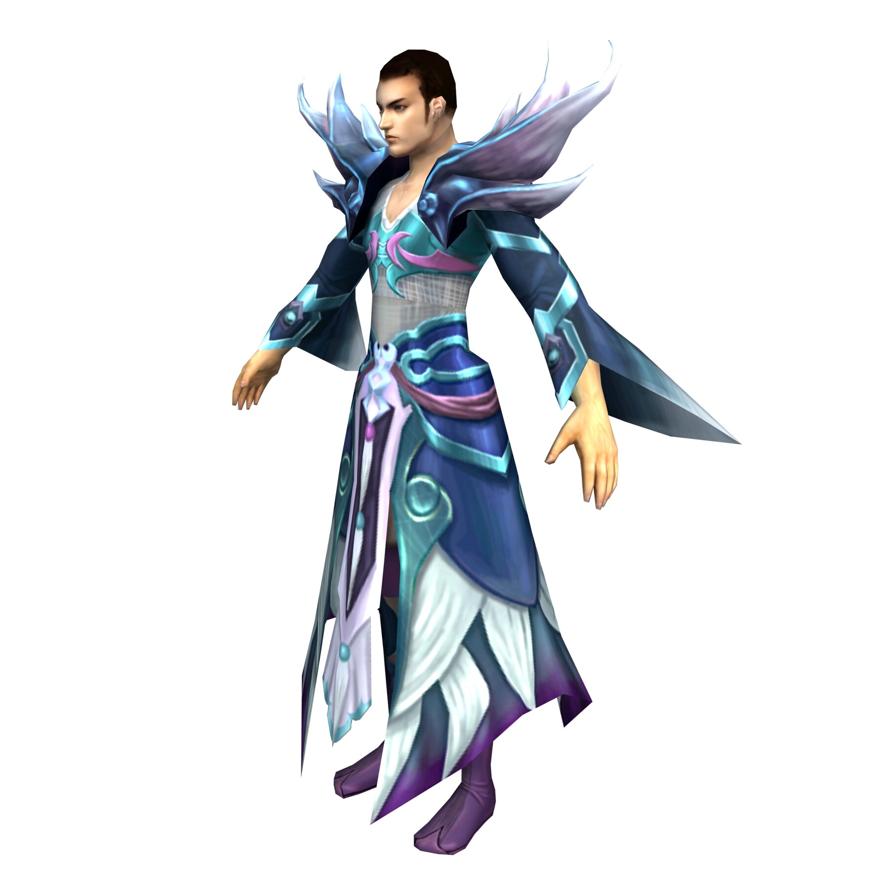 ArtStation - Game 3D Character - Male Mage 06 | Game Assets