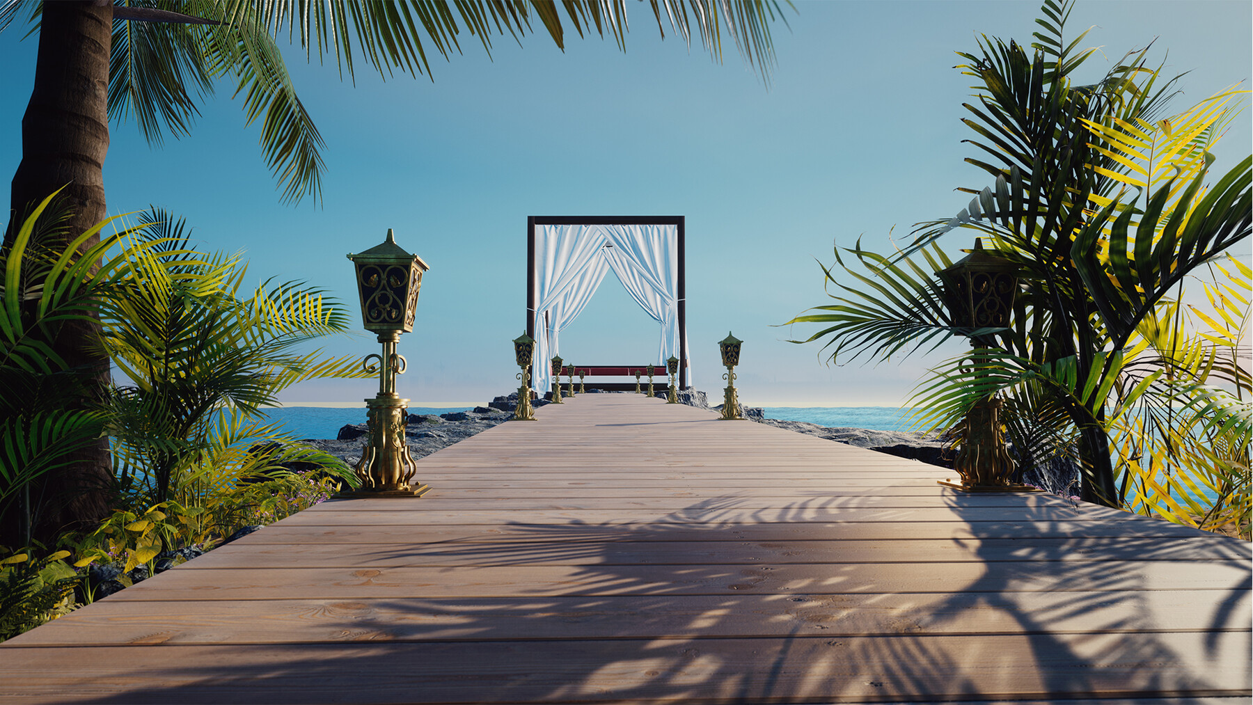ArtStation - Exterior Beach Scene | Tutorials