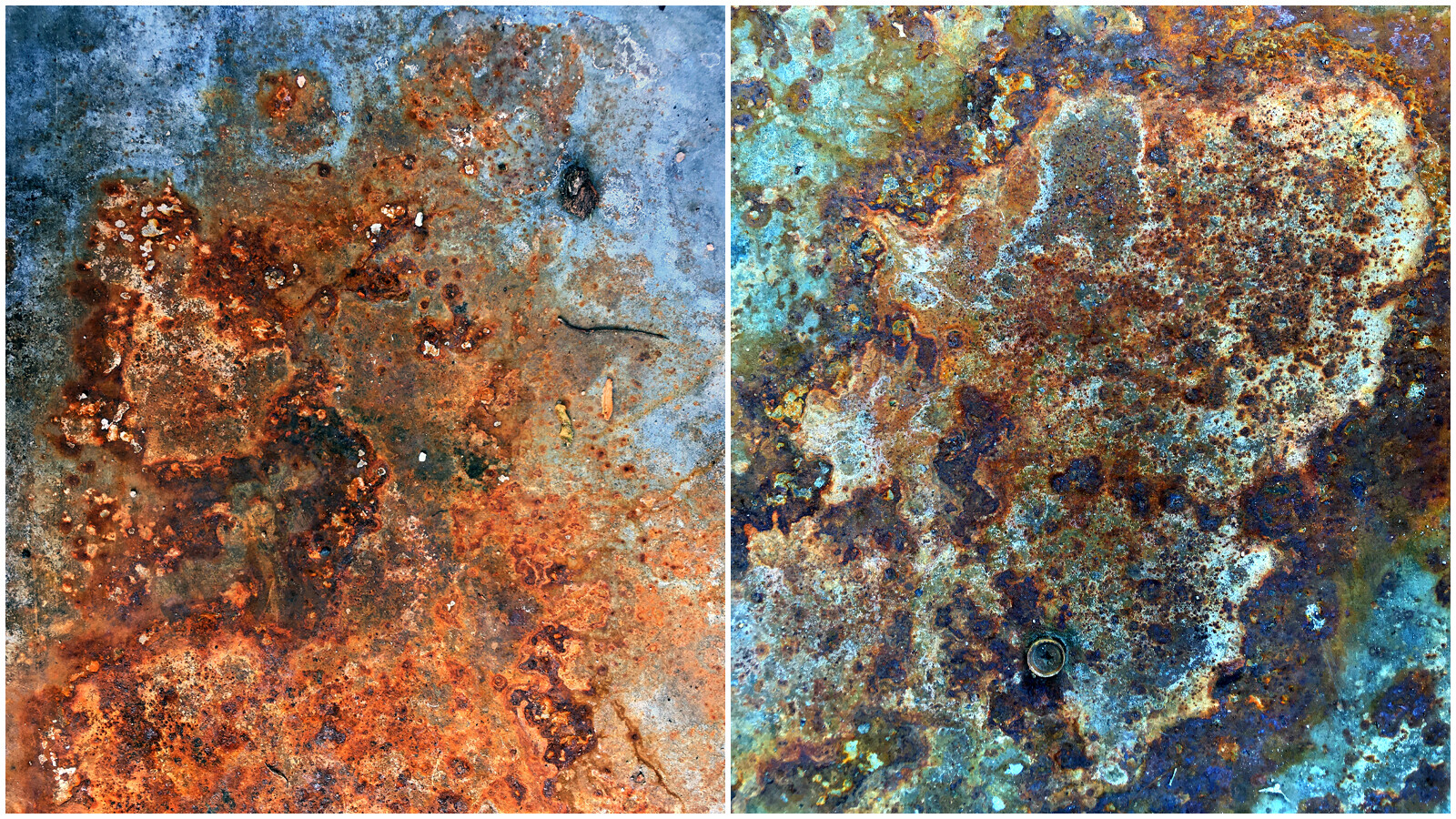 ArtStation - 12 Blue-Green Rust Textures | Resources