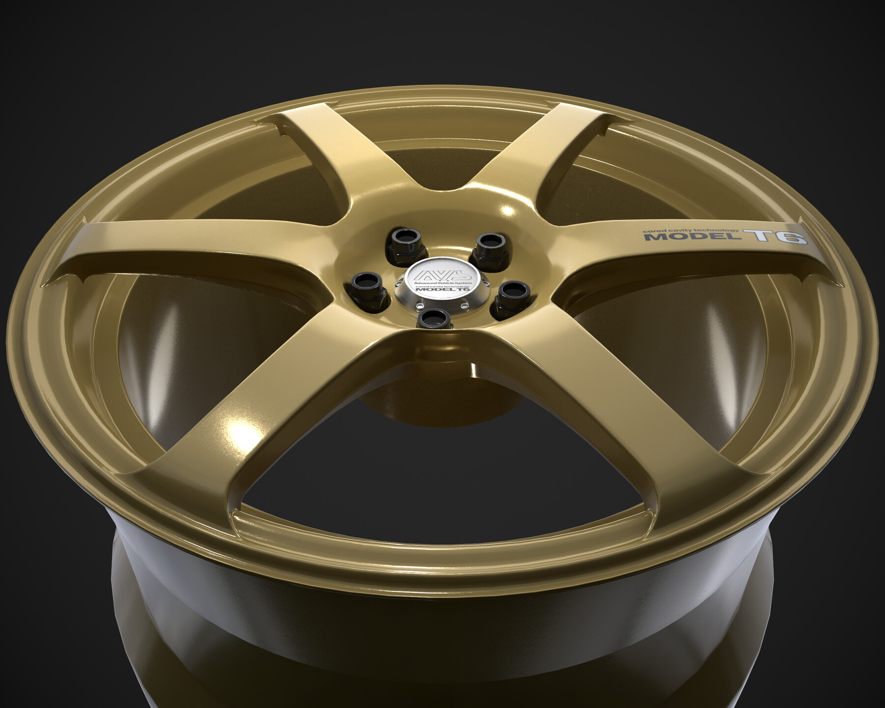 ArtStation - Yokohama Advan AVS Model T6 | Game Assets