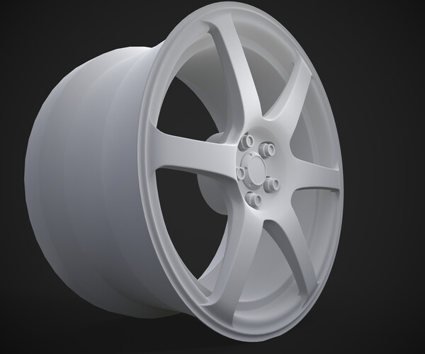 ArtStation - Yokohama Advan AVS Model T6 | Game Assets