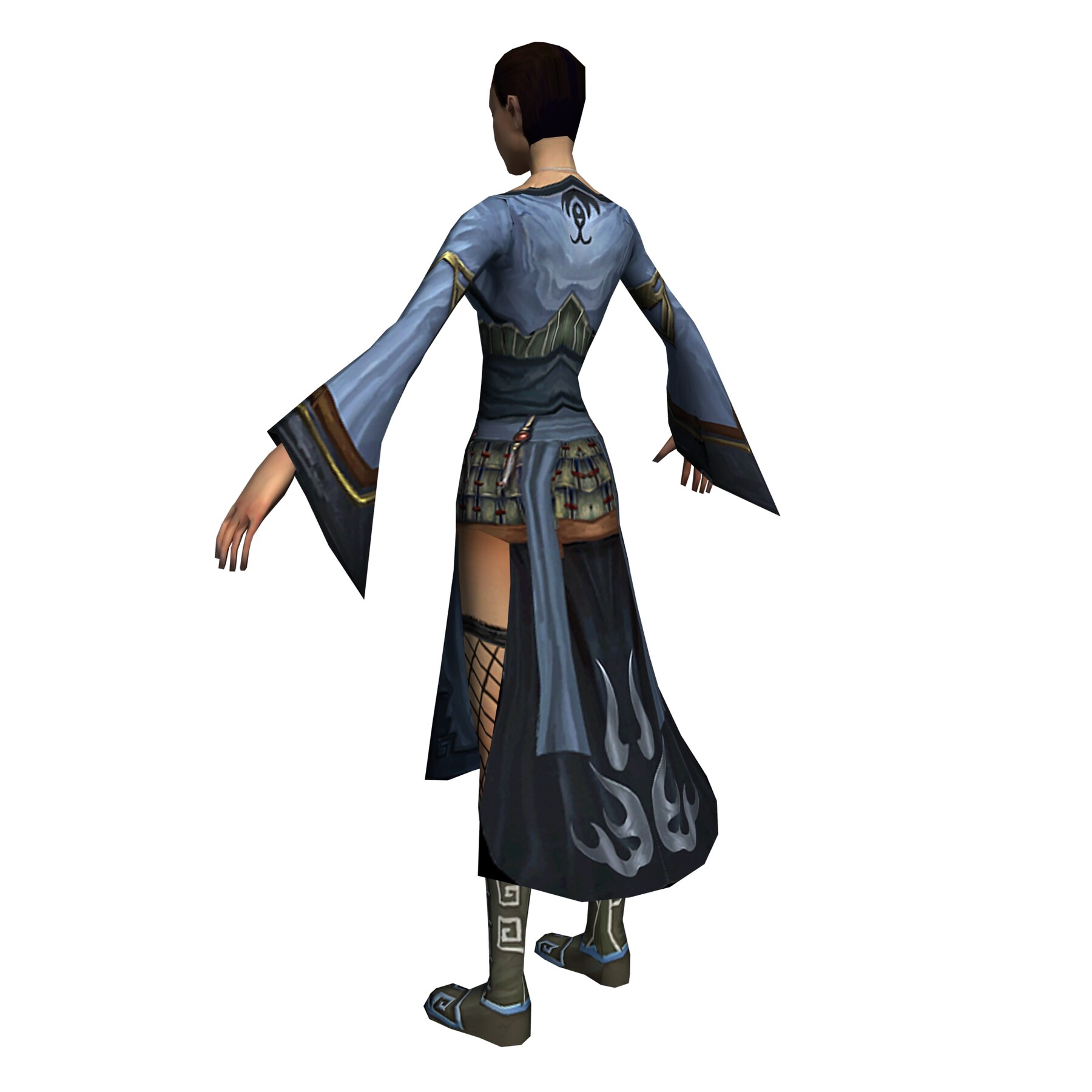 ArtStation - Game 3D Character - Female Mage 01 | Game Assets