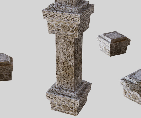 ArtStation - Modular Ancient Ruins | Game Assets