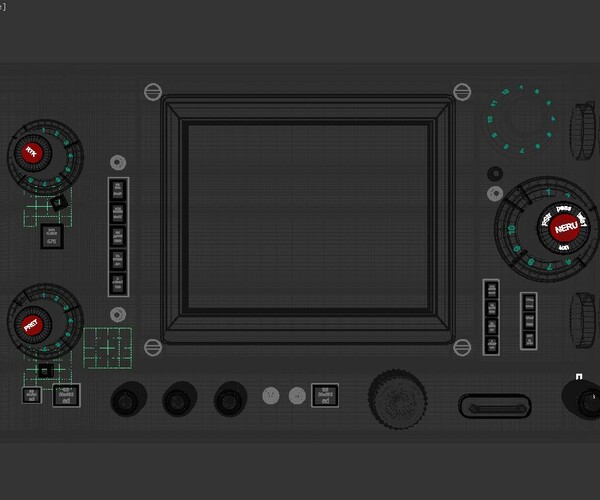 ArtStation - Control panel pack 2 - control panel 3D MODEL | Resources