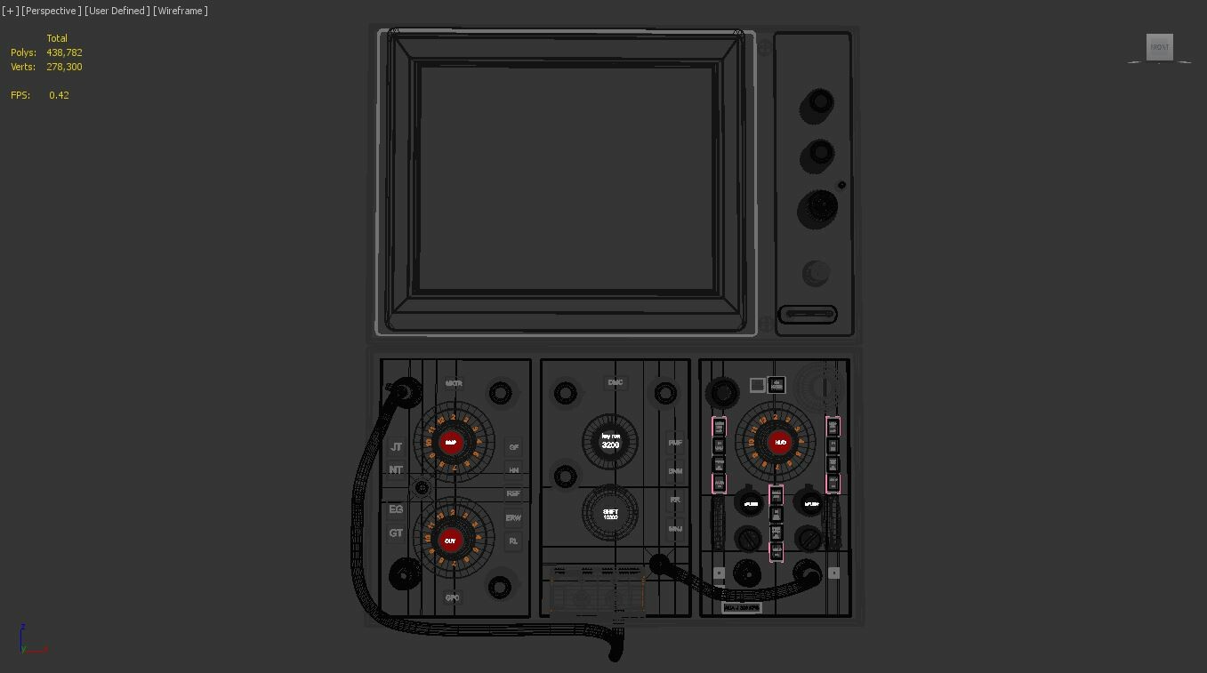 ArtStation - control panel full pack - control panel 3D MODEL | Resources