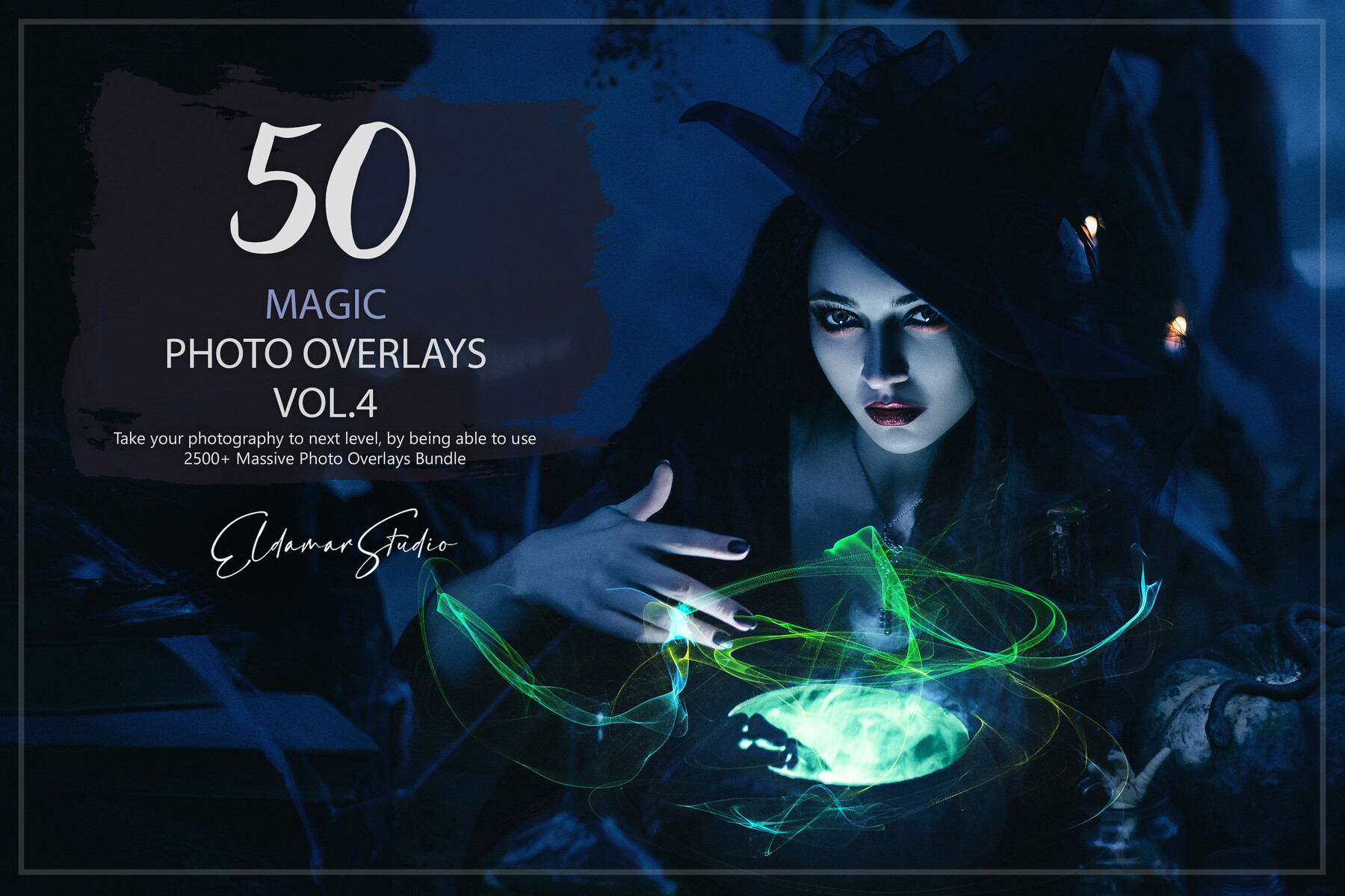ArtStation - 50 Magic Photo Overlays - Vol. 4 | Resources