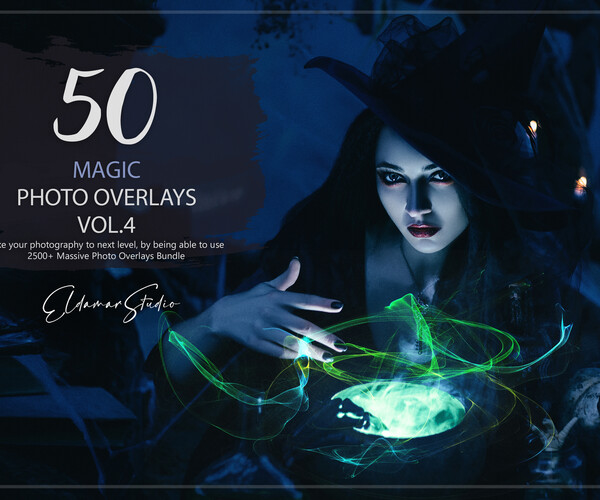 ArtStation - 50 Magic Photo Overlays - Vol. 4 | Resources