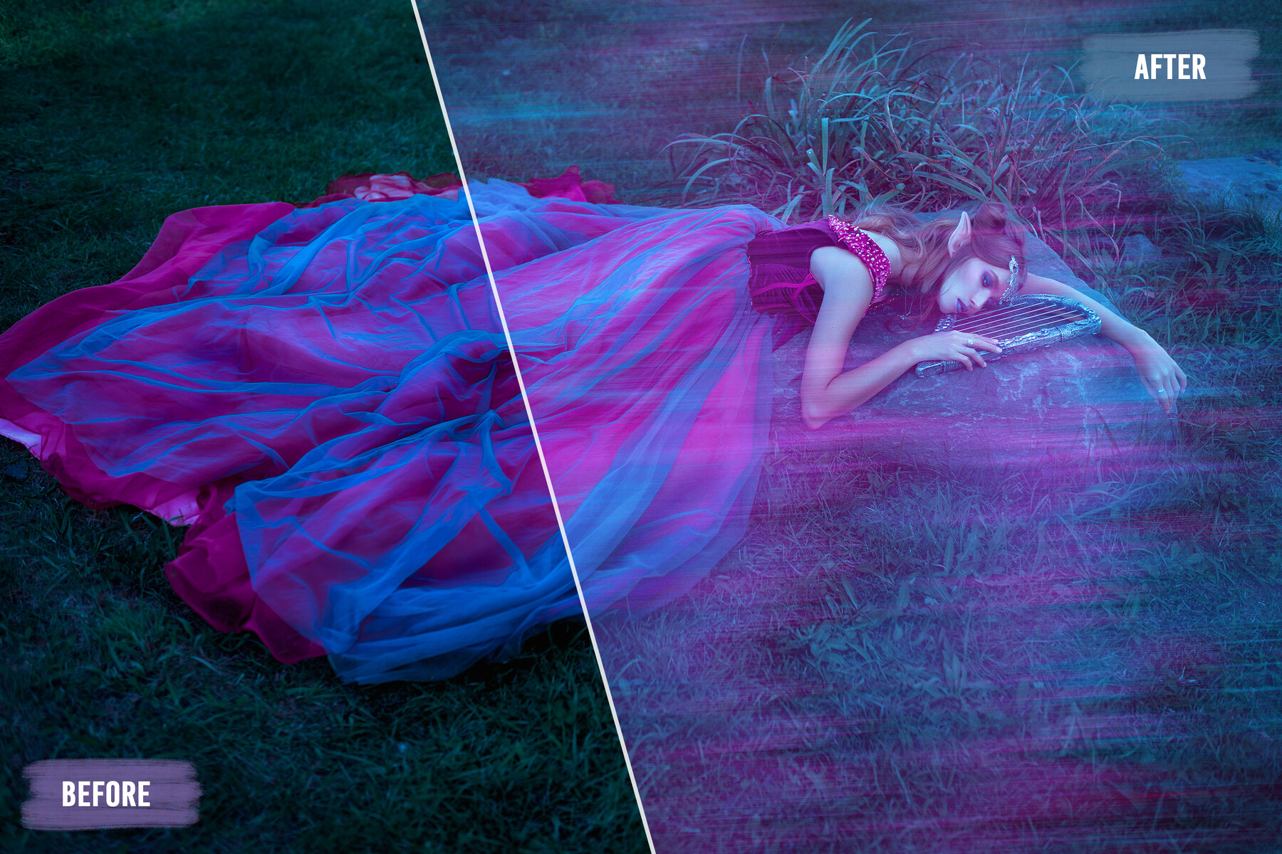 ArtStation - 50 Motion Light Leaks Photo Overlays - Vol. 3 | Resources