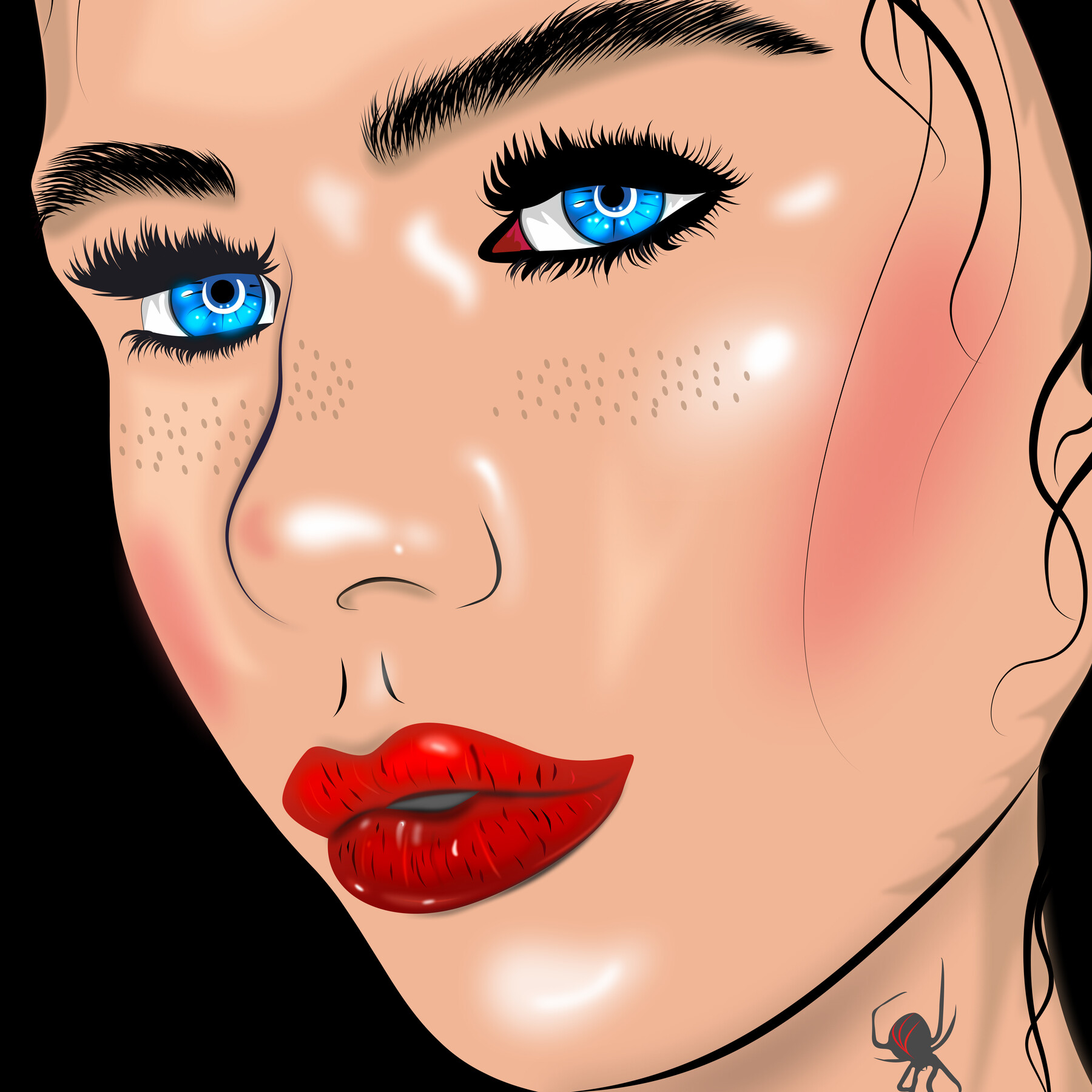 ArtStation - vector girl | Artworks