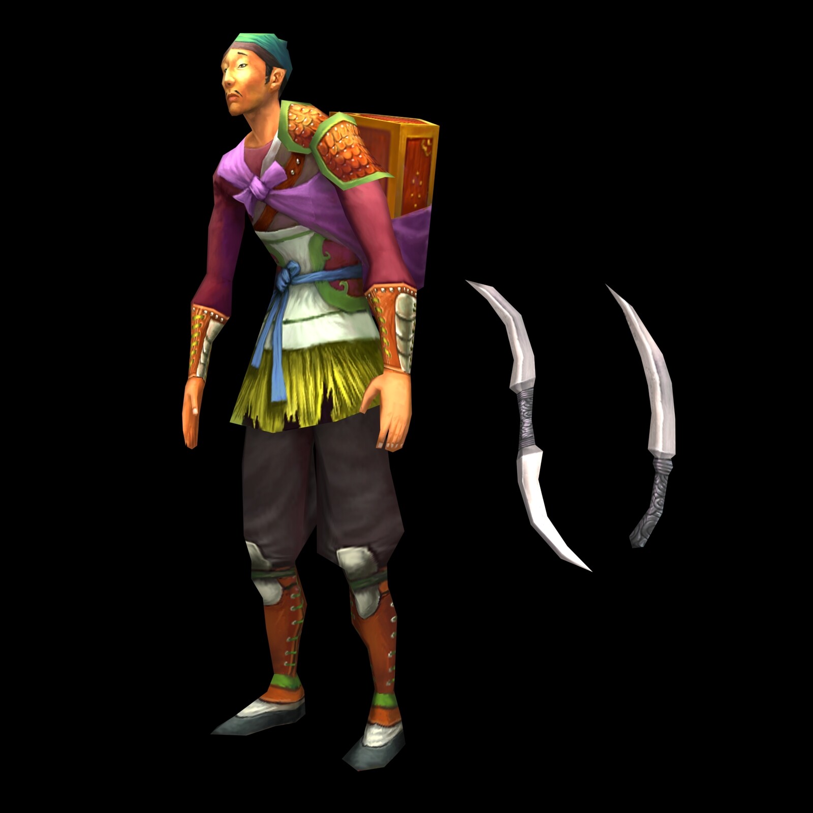 ArtStation - Cross-border thief | Game Assets