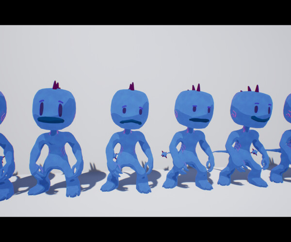 ArtStation - Low Poly Creatures Pack 1 | Game Assets