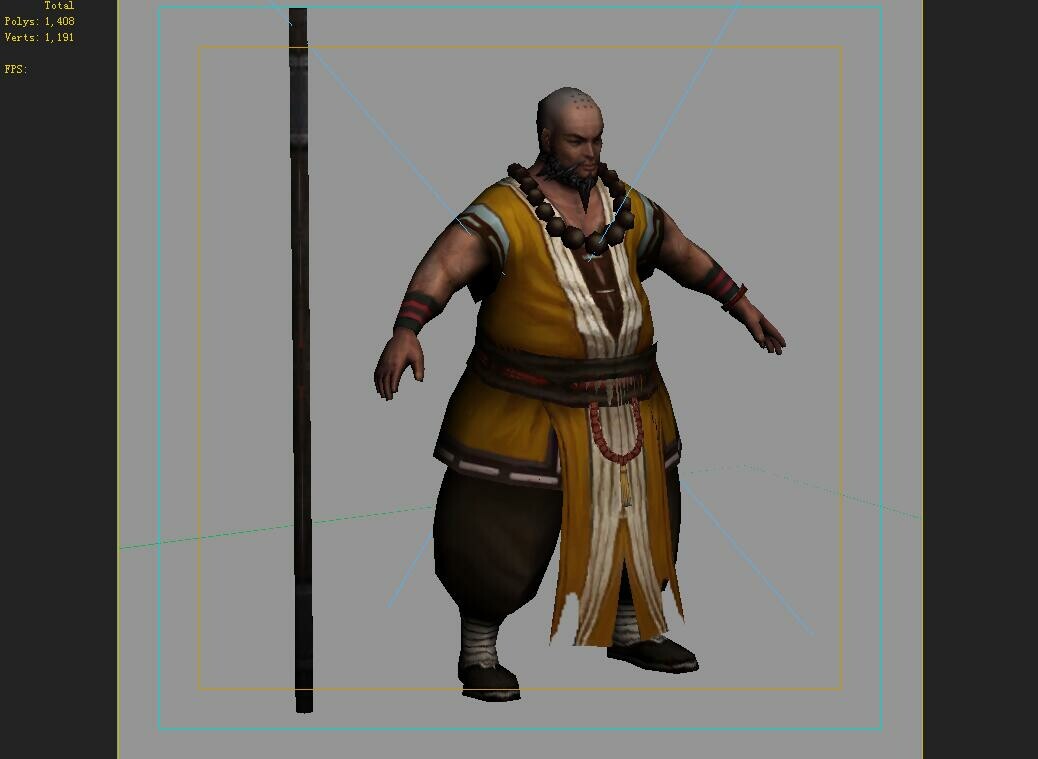 ArtStation - Low poly 3D characters-Zen | Game Assets