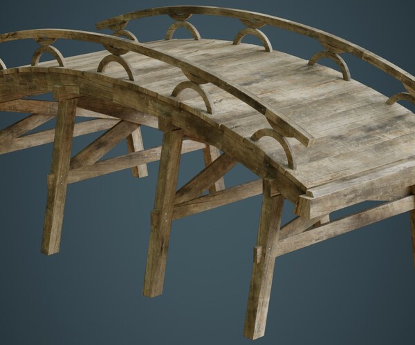 ArtStation - Plank Bridge 1A | Game Assets