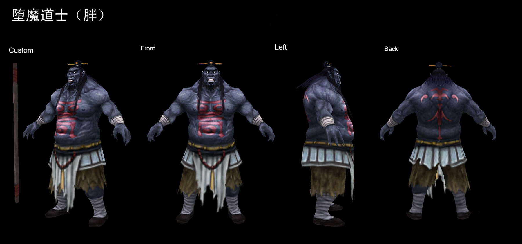 ArtStation - Low poly 3D characters-Devil Magic | Game Assets