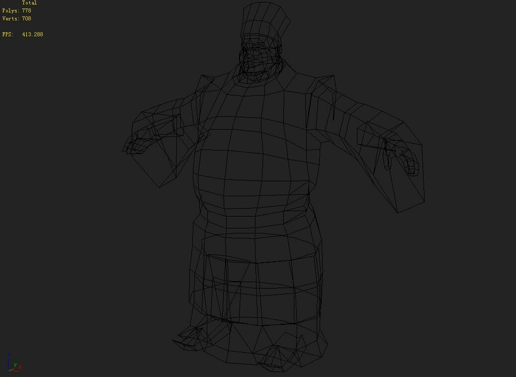 ArtStation - Low poly 3D characters - Magic businessman | Game Assets