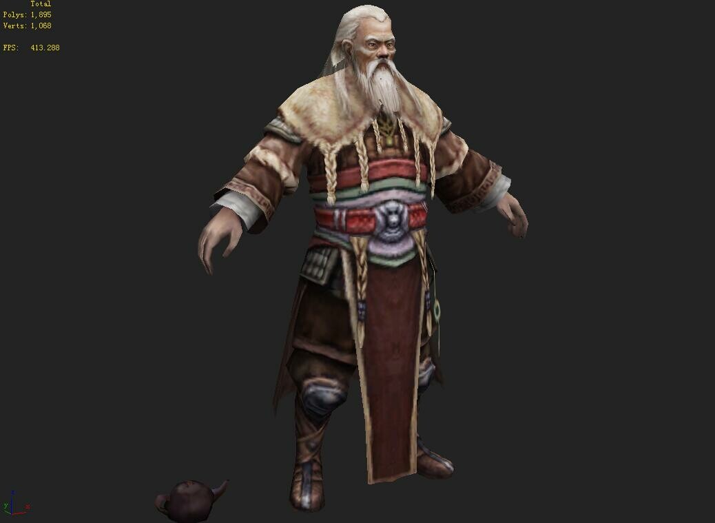 ArtStation - Low poly 3D characters-Union administrator | Game Assets