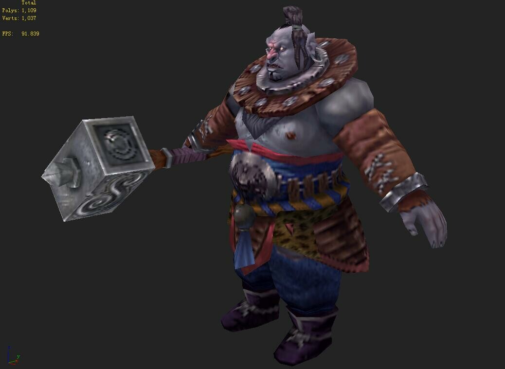 ArtStation - Low poly 3D characters- The world Magic will | Game Assets