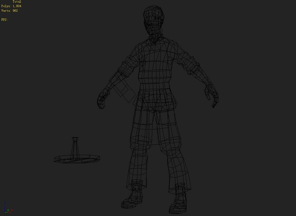 ArtStation - Low poly 3D characters-Hotel Little Two | Game Assets