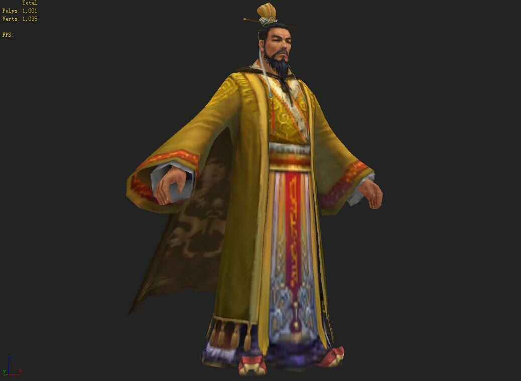 ArtStation - Low poly 3D characters-King | Game Assets