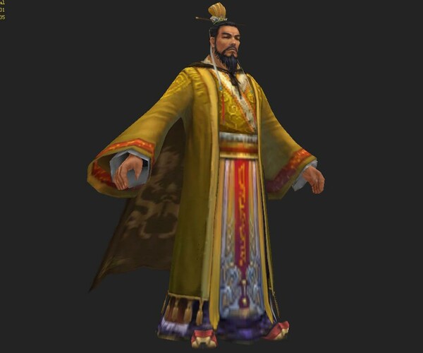 ArtStation - Low poly 3D characters-King | Game Assets