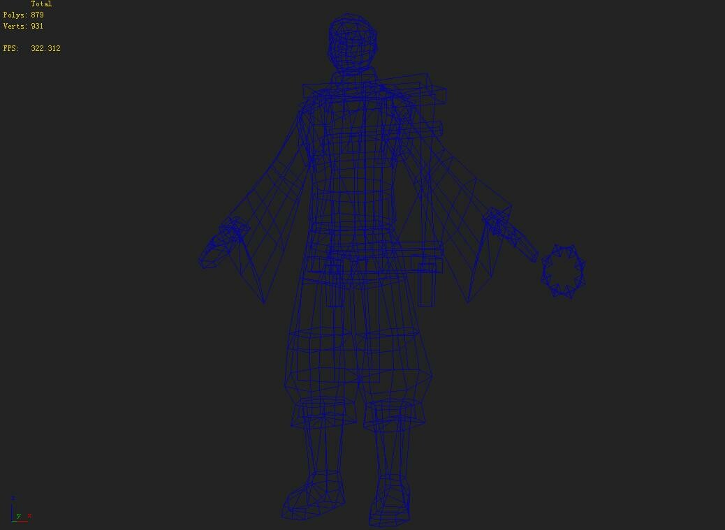 ArtStation - Low poly 3D characters - Study in Japan | Game Assets